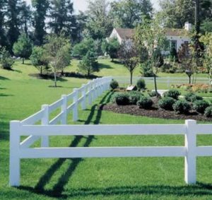 Ranch Fence | Vinyl Ranch Fencing | Horse Fence | Farm Fence