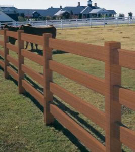 Ranch Fence | Vinyl Ranch Fencing | Horse Fence | Farm Fence